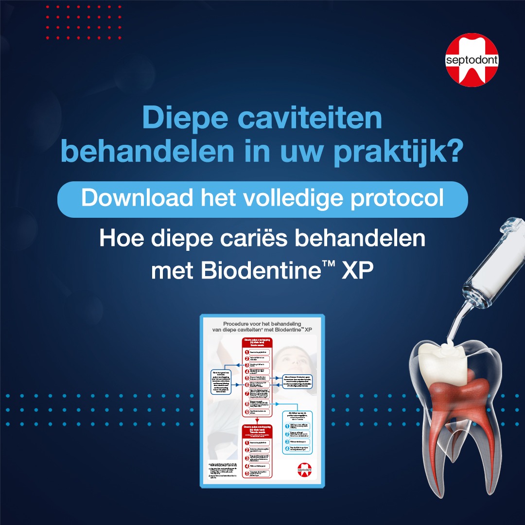 Biodentine XP protocol door experts - Septodont Nederland